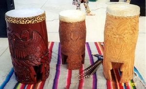 Muestrario de instrumentos musicales prehispánicos - Más de México