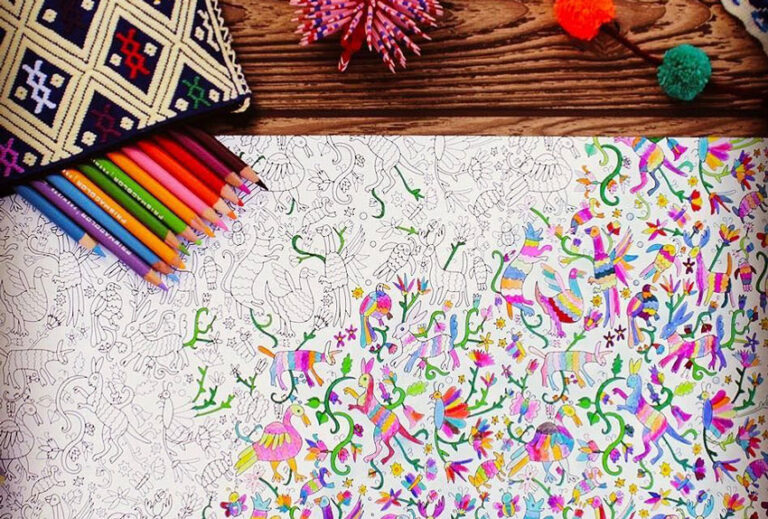 Ponle color a México con estos libros para colorear - Más de México